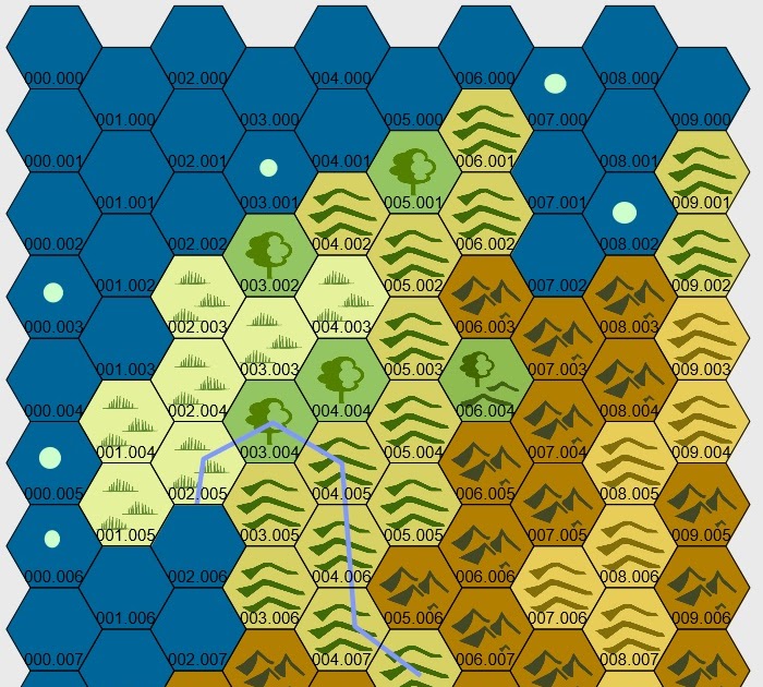 Archbrick Hexmap Terrain Generator